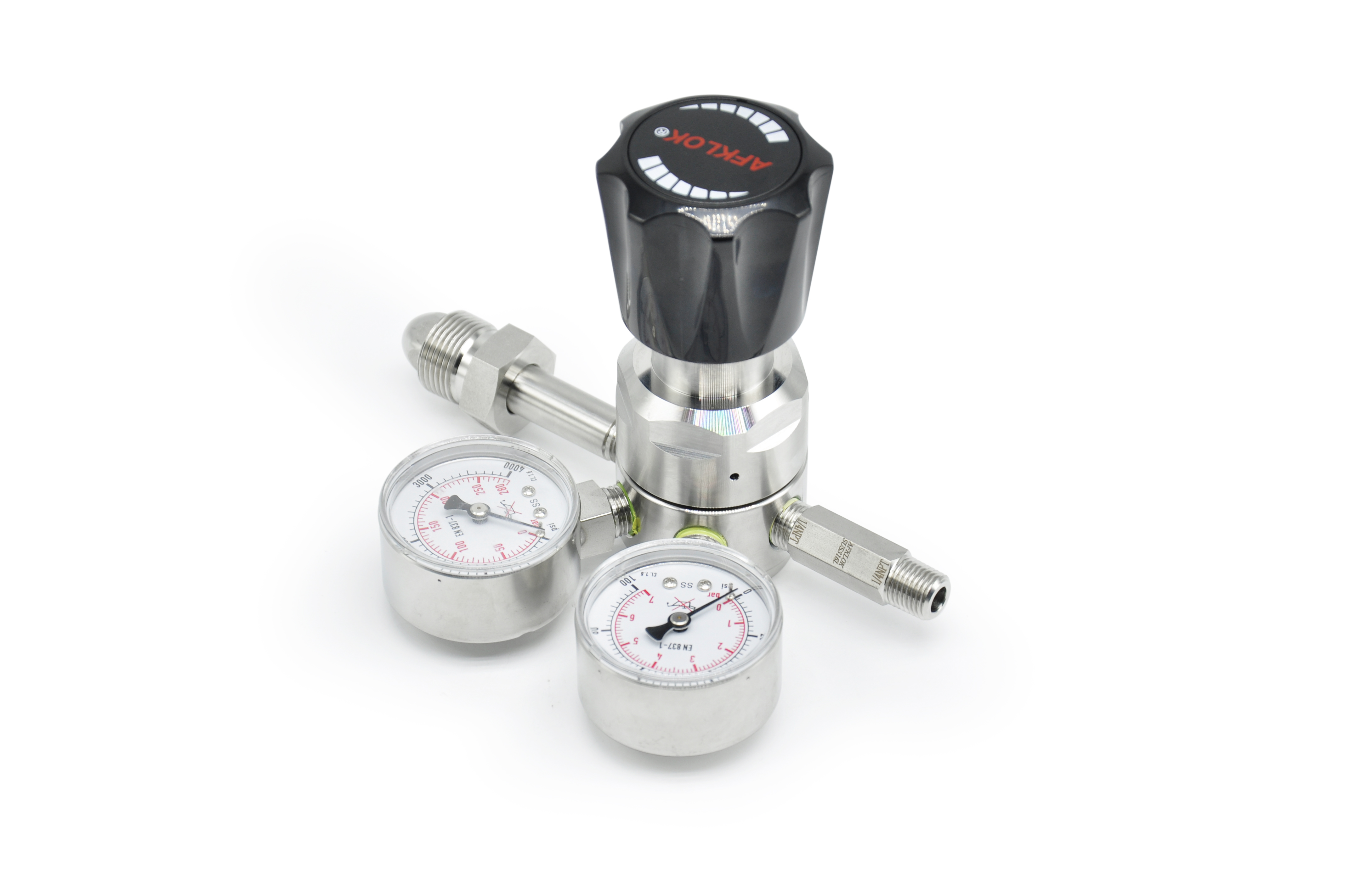 China Laboratory High Pressure Nitrogen Regulator 3000psi with Gauge ...